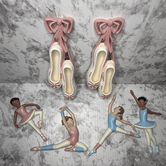 Accents | Vintage Burwood Ballerina Wall Decor 198s Ballet Dancing Girl ...